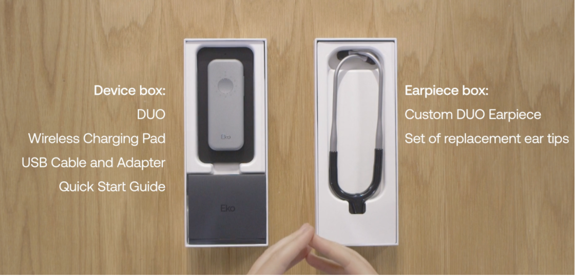 DUO™ ECG + Digital Stethoscope (2nd Gen) overview and care – Eko ...