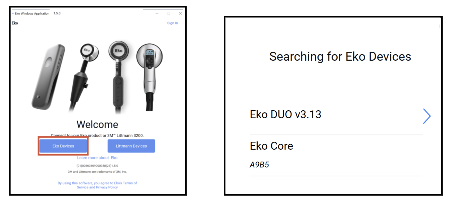 Originating site guidance - Windows App – Eko SENSORA Help Center