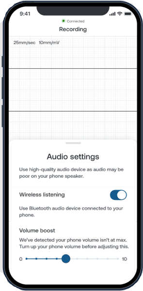 Listen to body sounds with the Eko App – Eko SENSORA Help Center